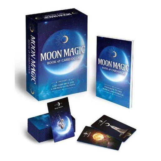 Silver Moon Curios || Moon Magic Book & Card Deck | Silver Moon Curios